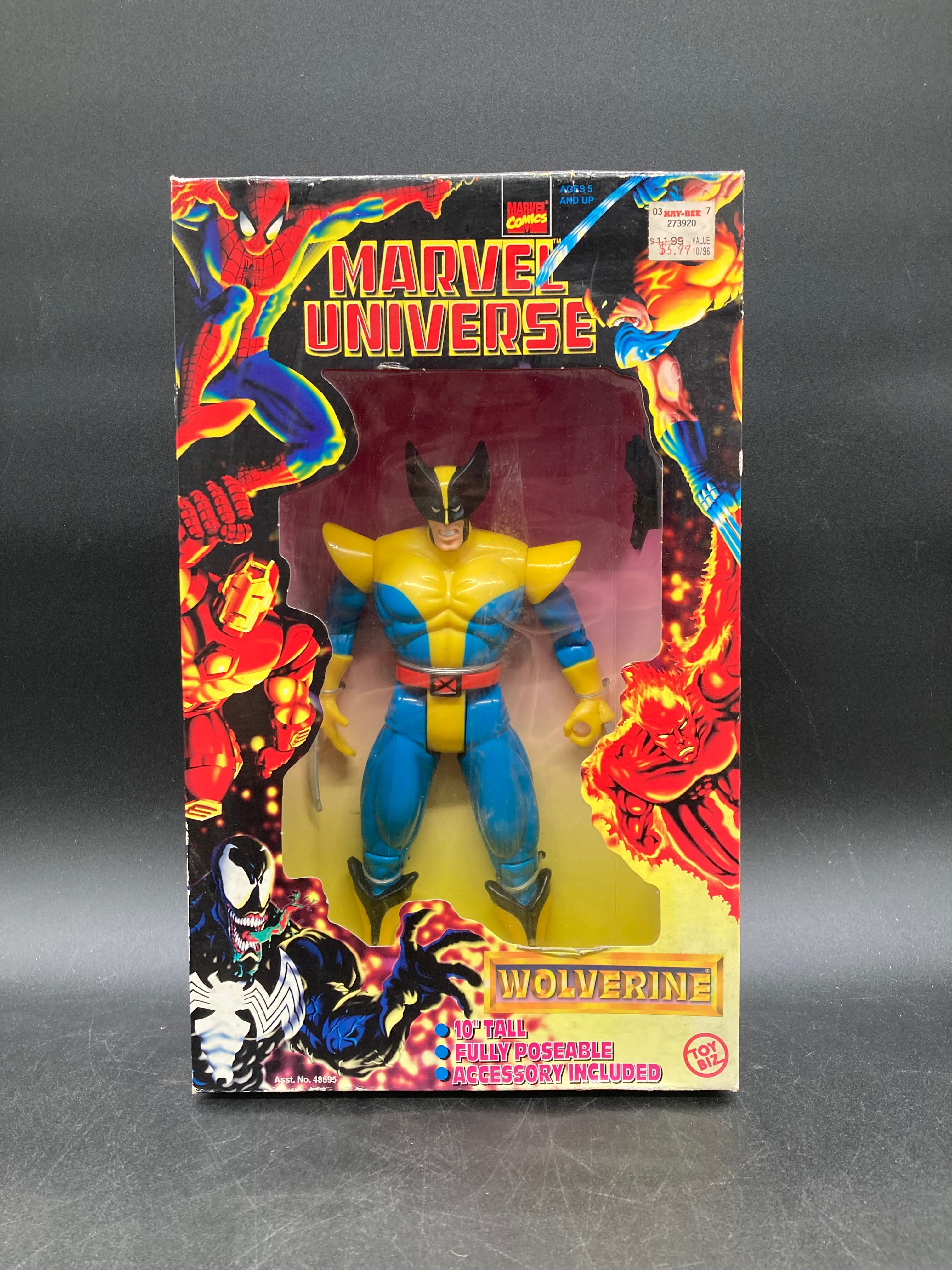 Wolverine (Variant) Toybiz Marvel Universe 10” Figure 1997 – Uncanny ...