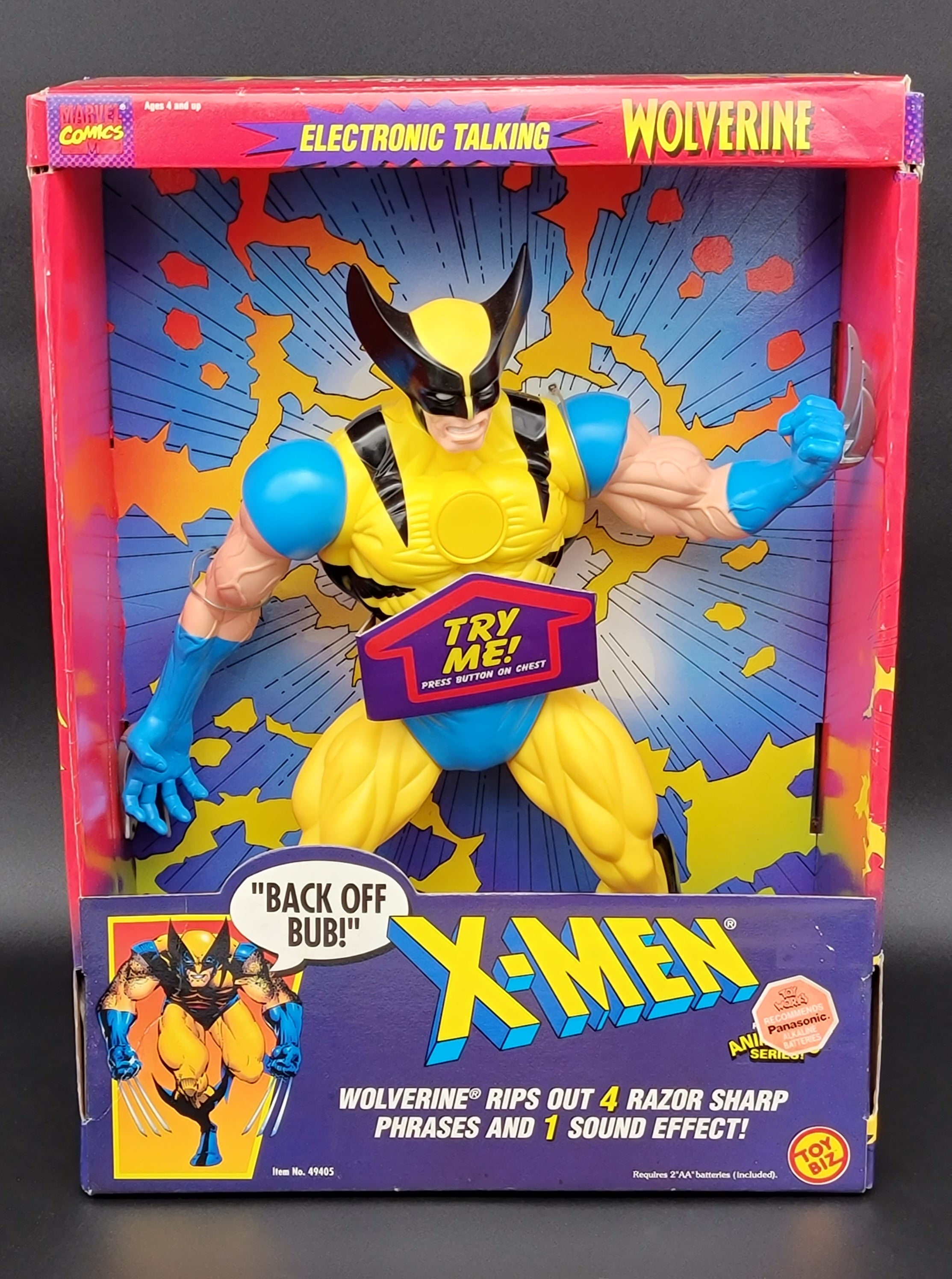 Wolverine X-men animated series electronic – Uncanny Toys & More
