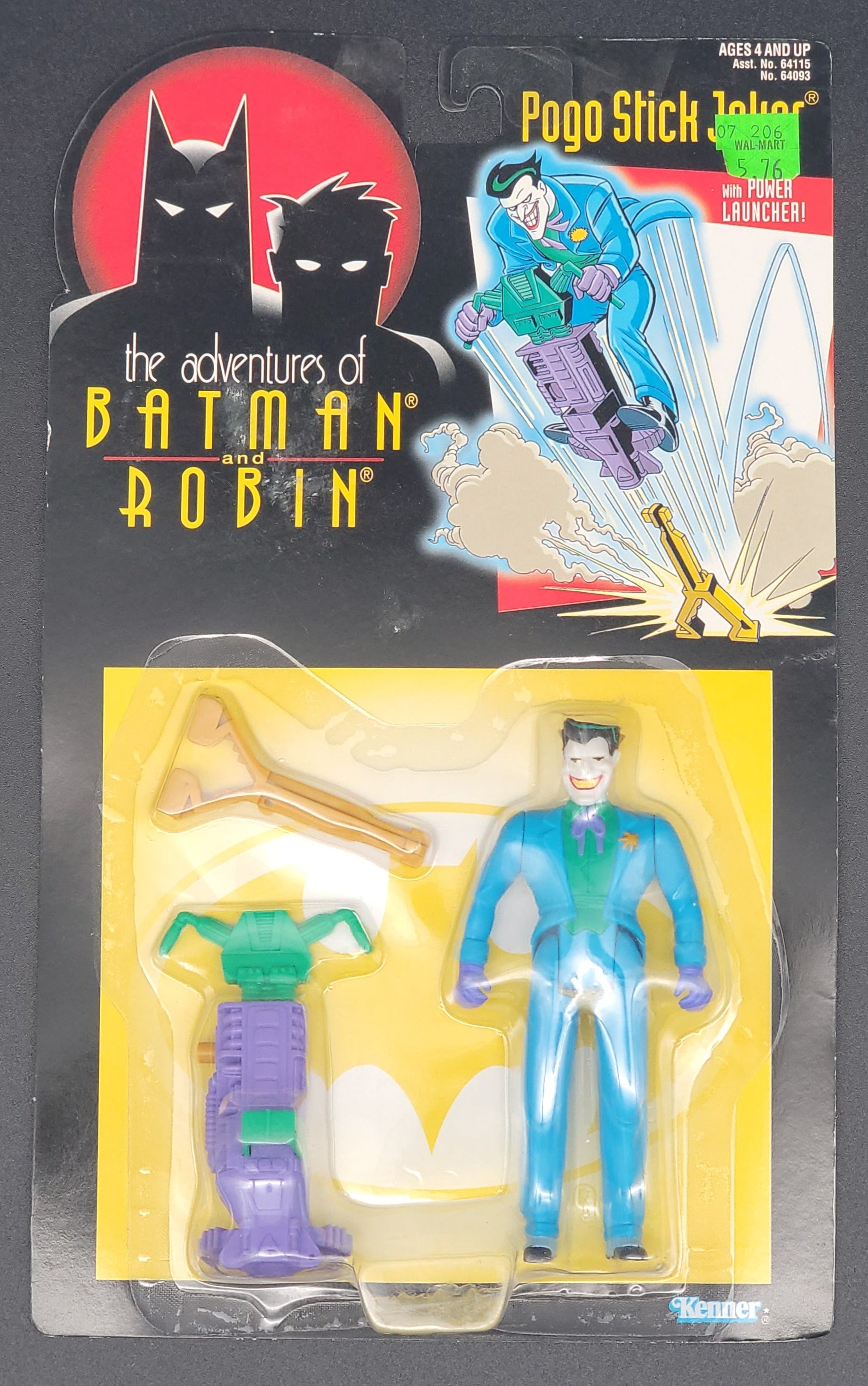 Pogo Stick Joker Kenner The Adventures of Batman and Robin Animated Se ...