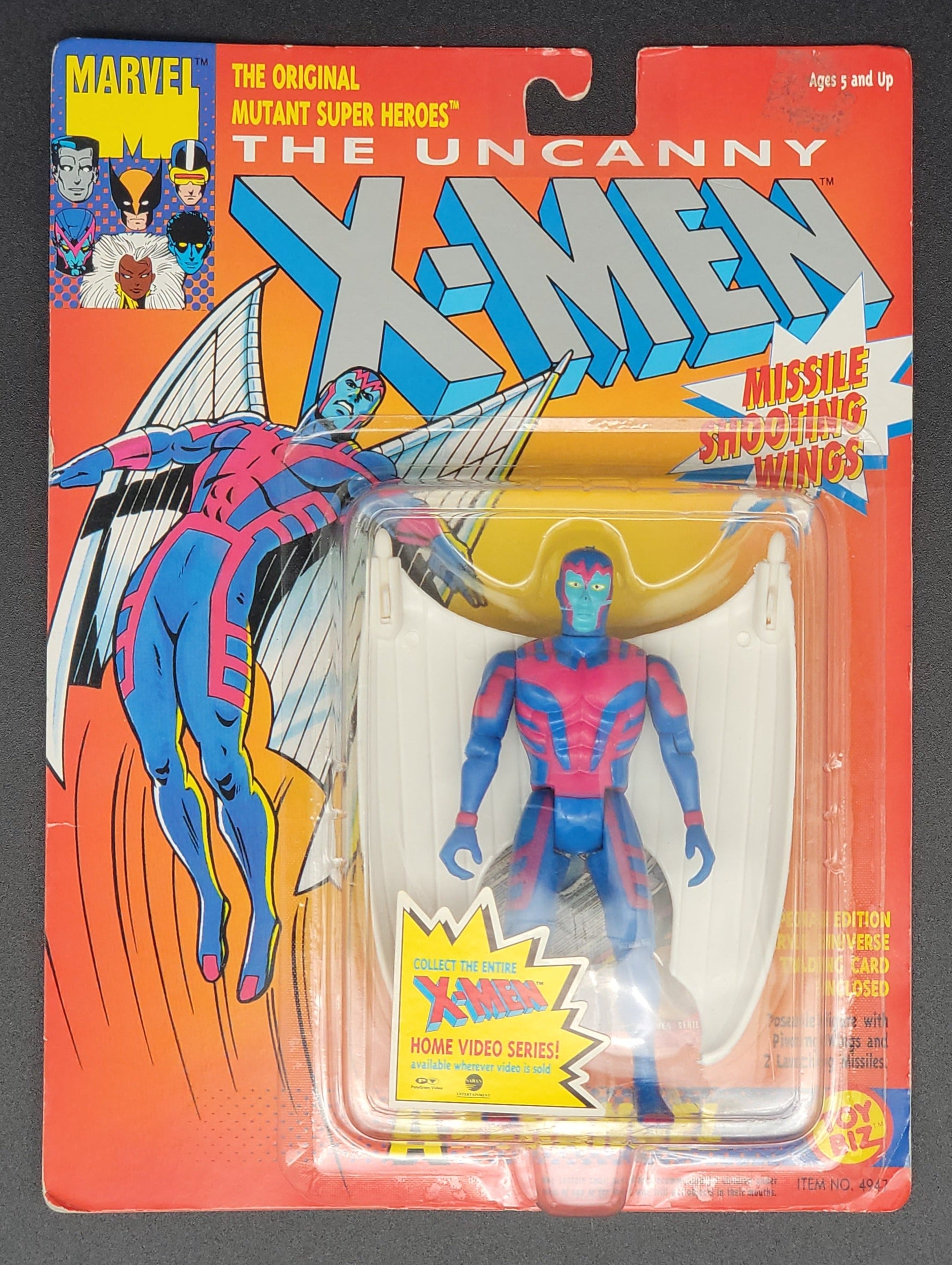 Archangel Toybiz X-Men Figure (White variant) 1991 – Uncanny Toys & More