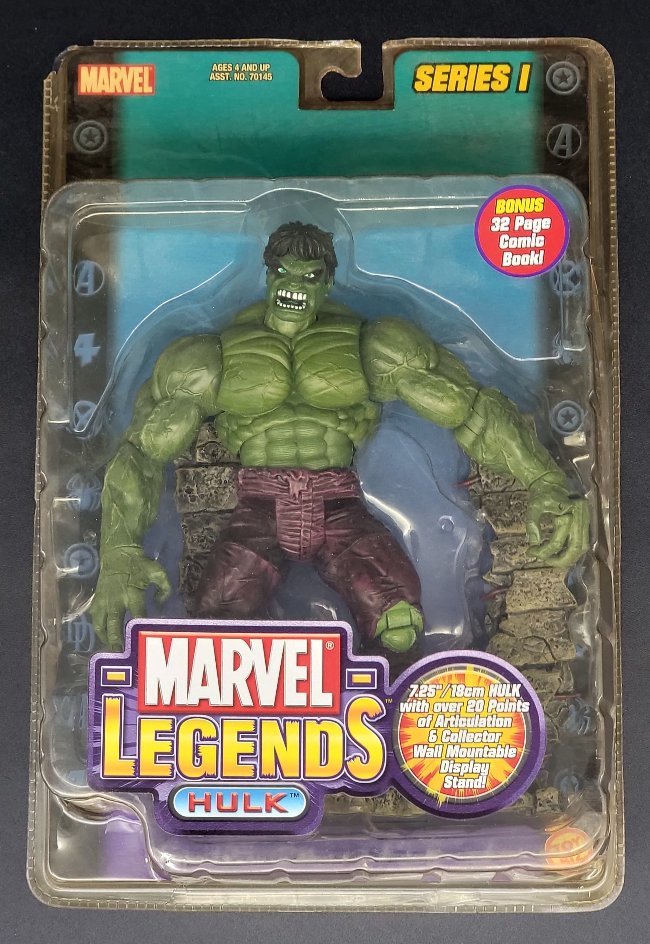 Hulk Marvel Legends series 1 (Open) – Uncanny Toys & More