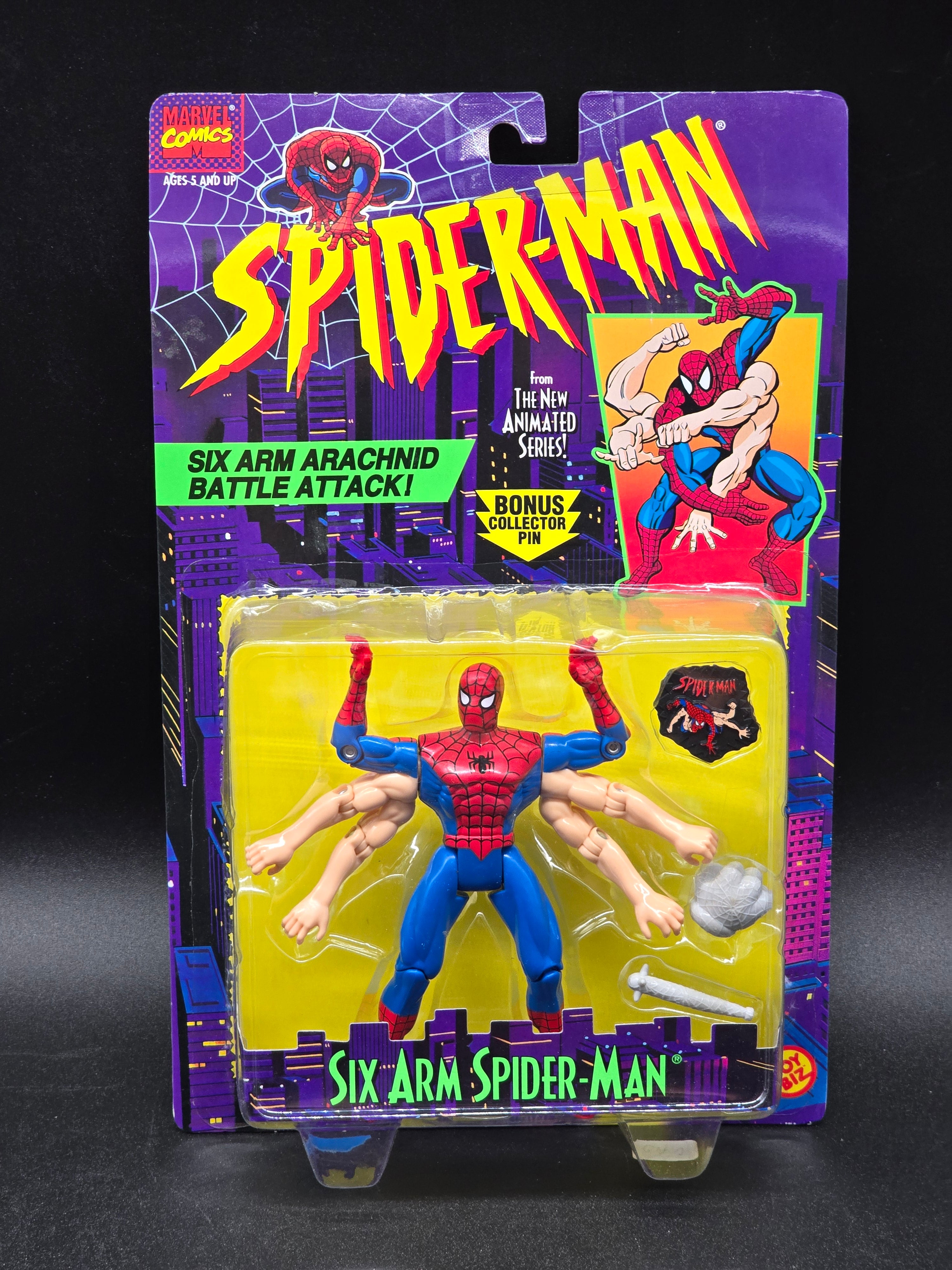 Six Arm Spider-Man, Spider-Man Animated series Toybiz 1995 – Uncanny ...