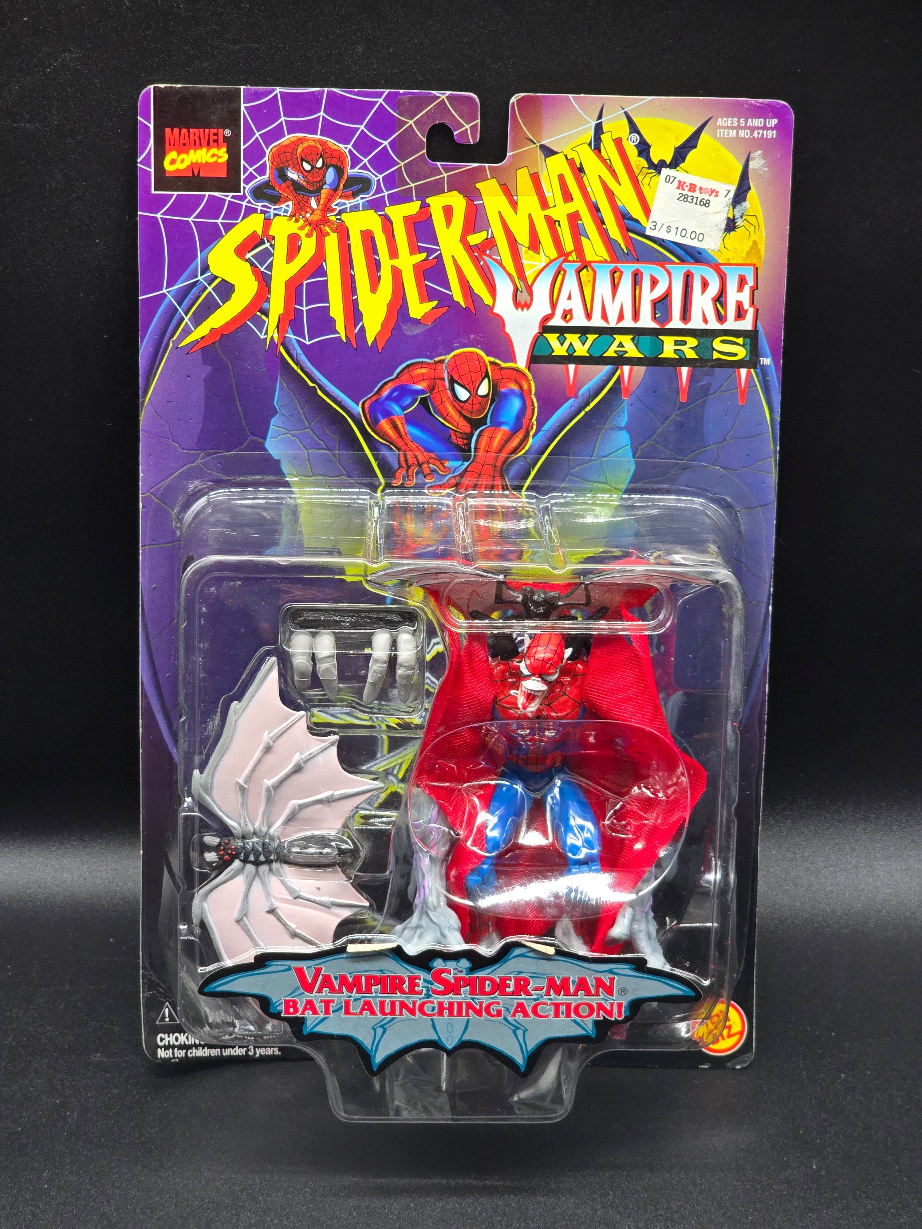 Vampire Spider-Man, Spider-Man Vampire Wars Toybiz 1996 – Uncanny Toys ...