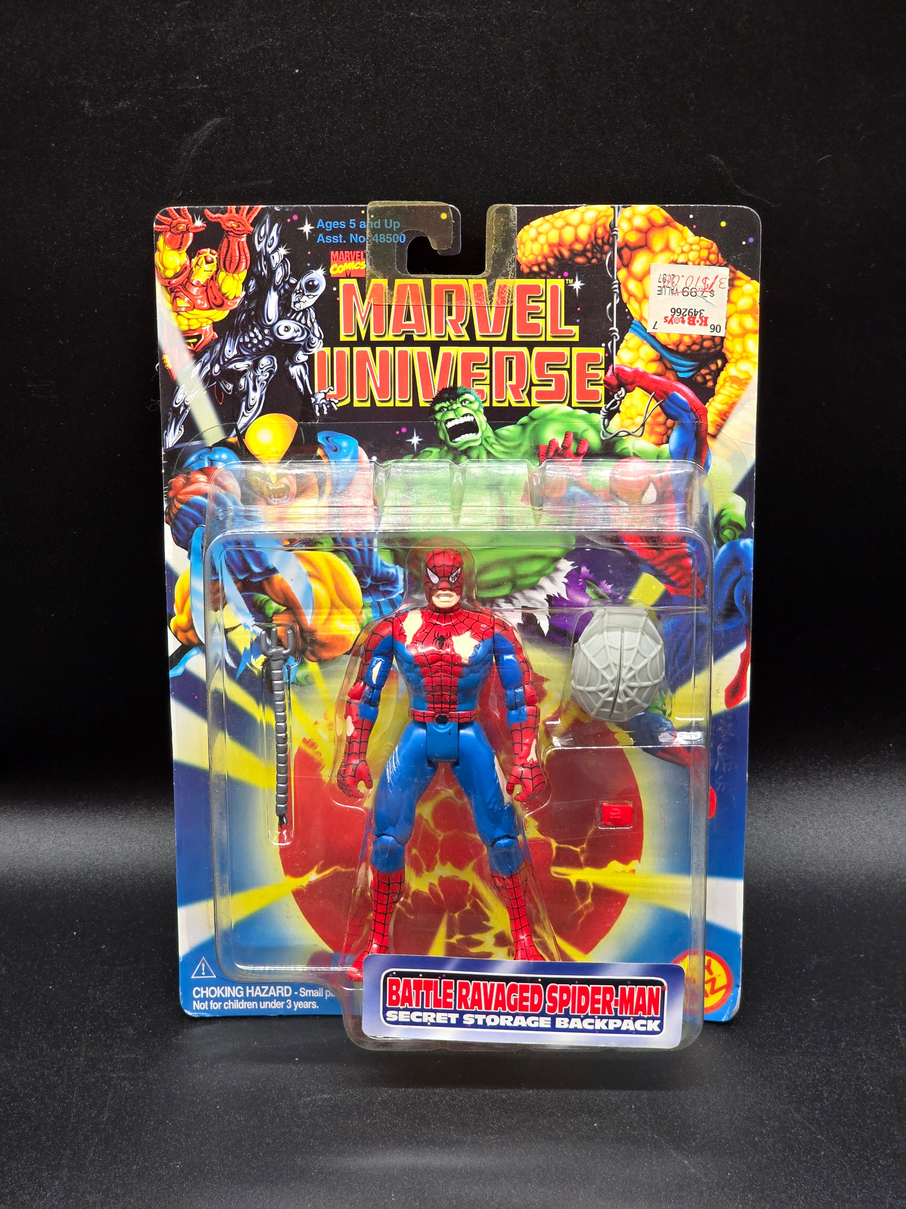 Battle Ravaged Spider-Man Marvel Universe Toybiz 1997 – Uncanny Toys & More