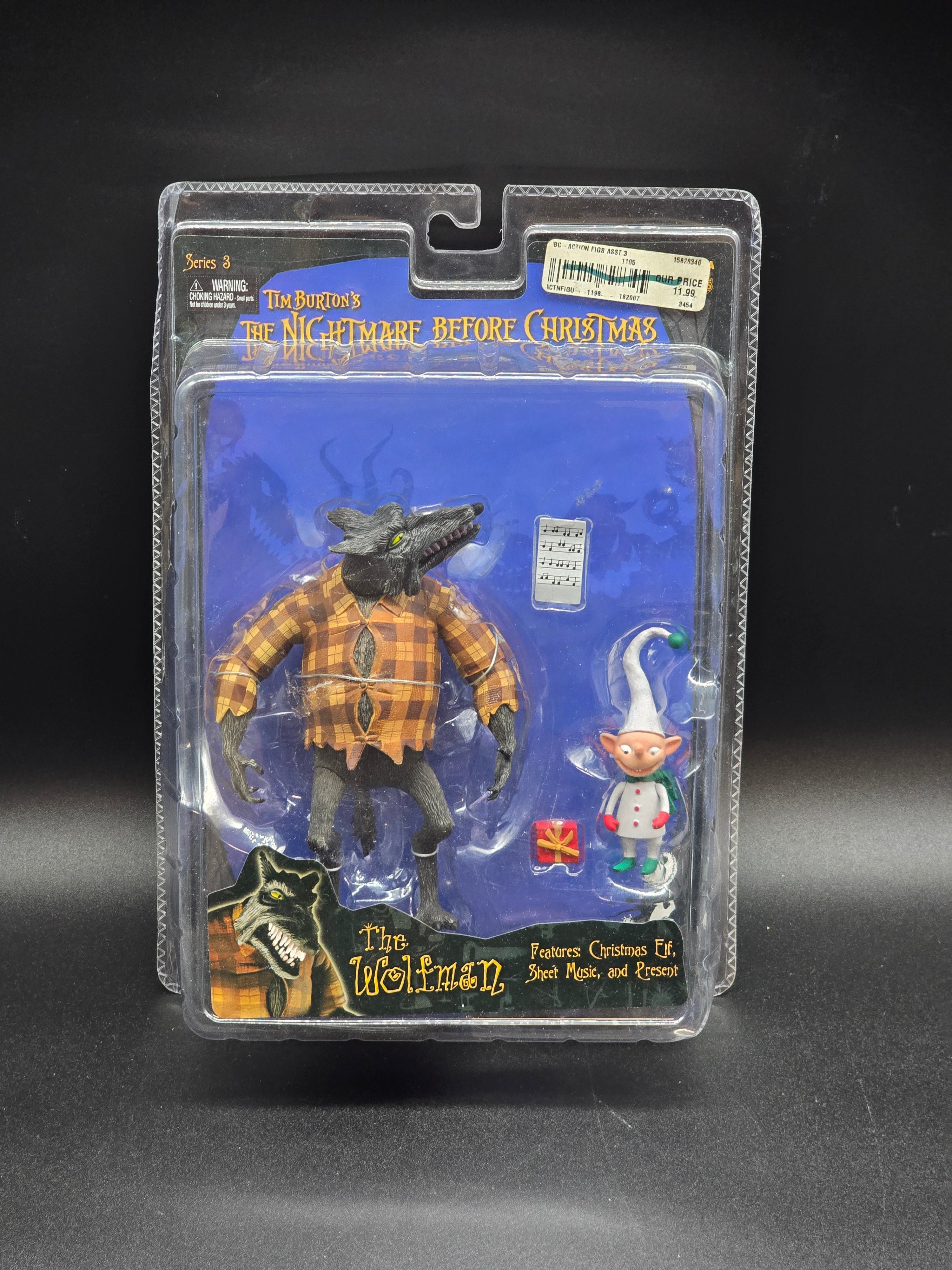 Wolfman with elf Nightmare before Christmas Neca – Uncanny Toys & More