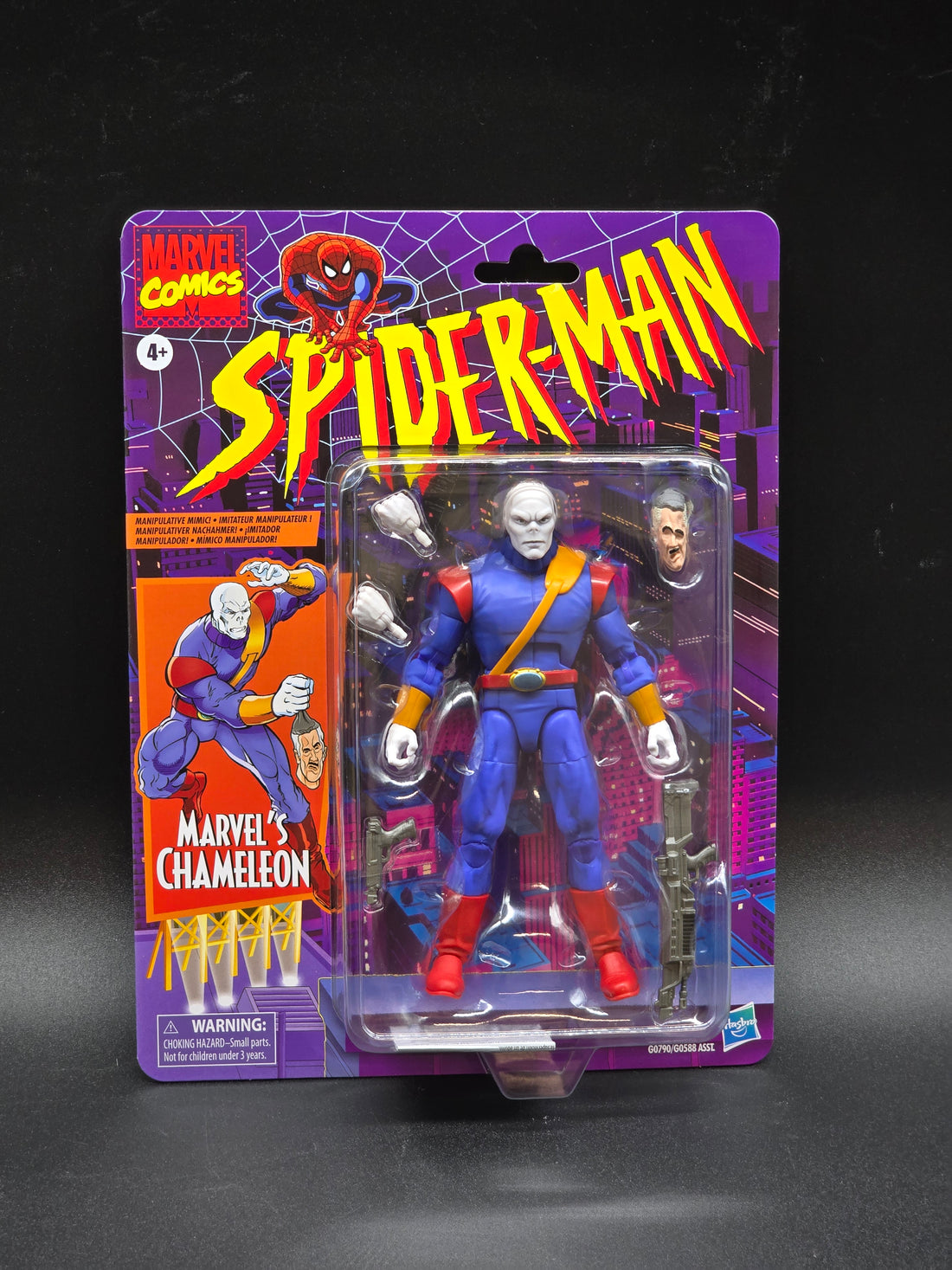 Chameleon Marvel Legends Spider-Man Retro Figure 2025 MOC | Hasbro ...