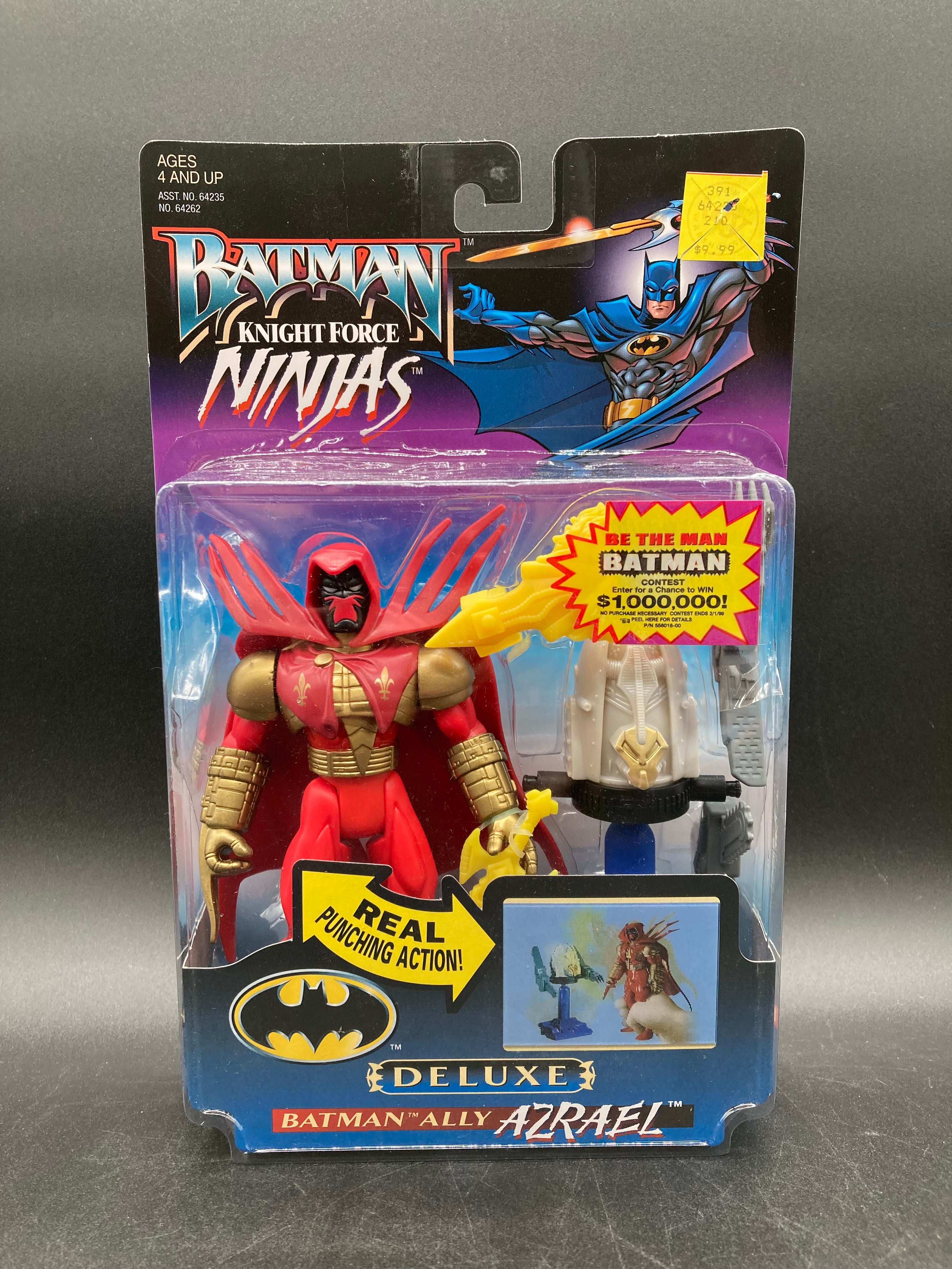 Azrael Kenner Batman Knight Force Ninjas Figure 1998 – Uncanny Toys & More