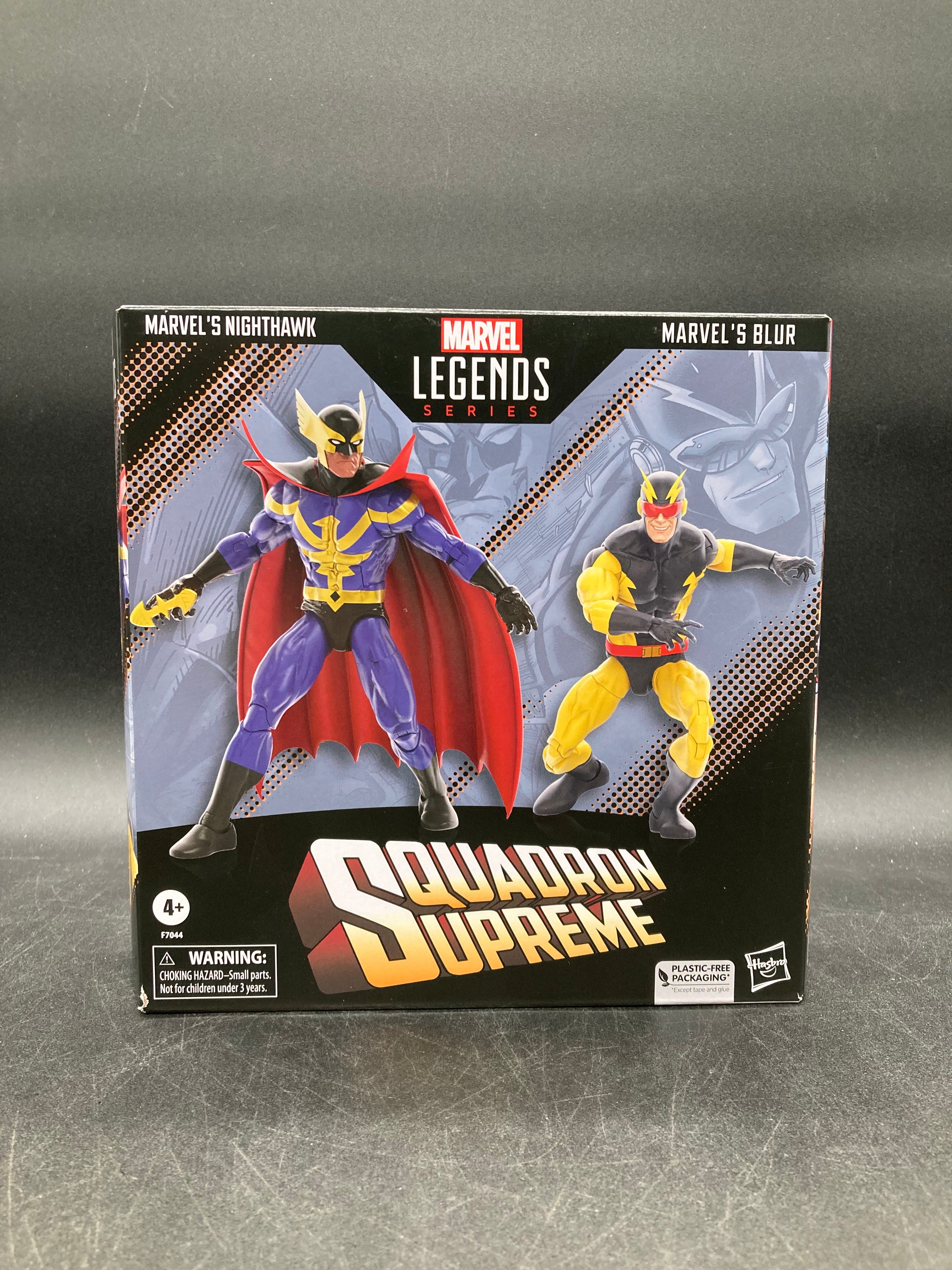 Nighthawk & Blur Hasbro Marvel Legends Squadron Supreme Figure Set 202 ...