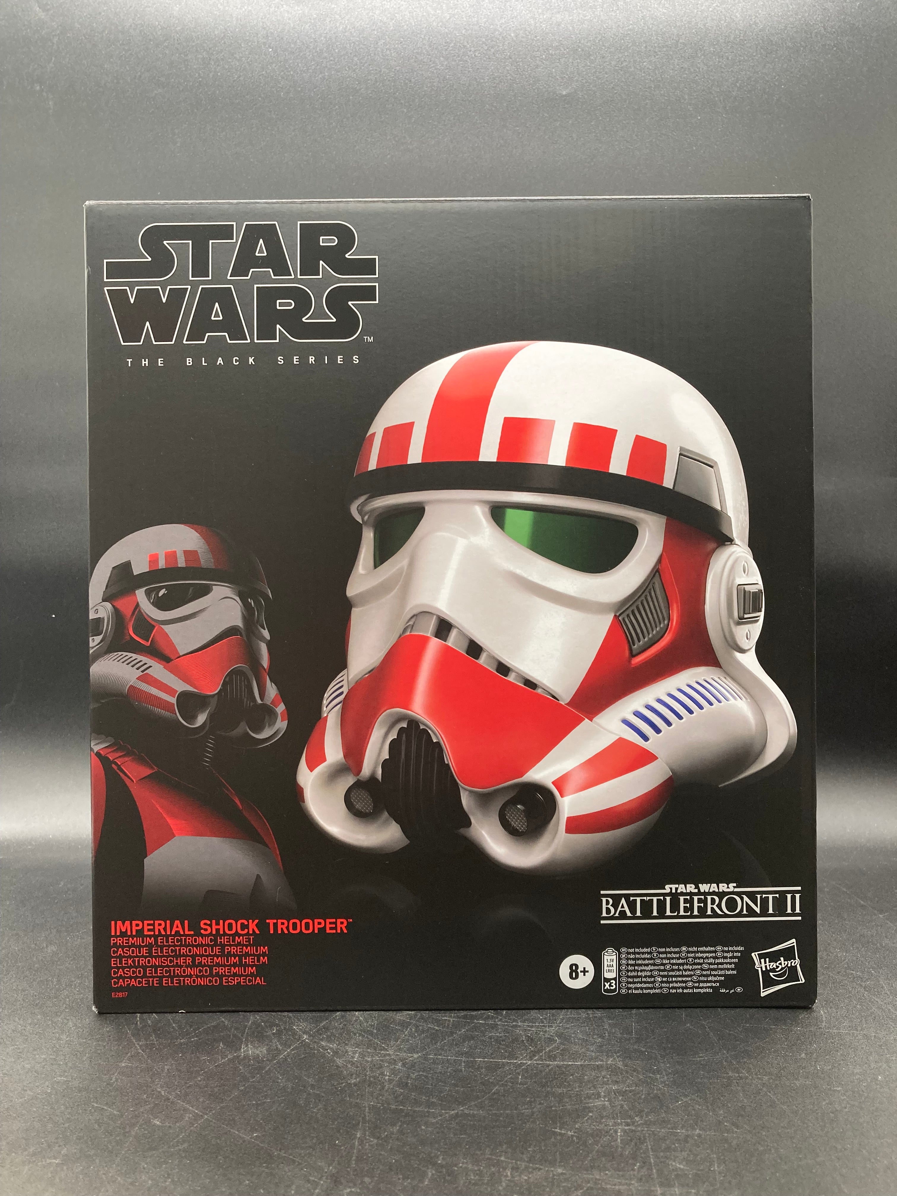 Imperial Shock Trooper Helmet Hasbro Black Series Star Wars Battlefron ...