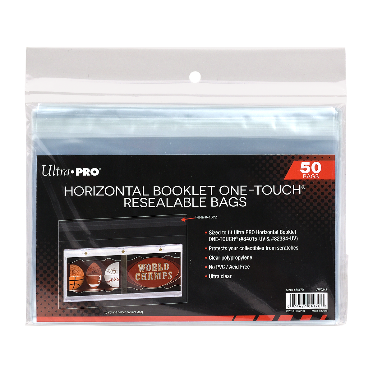 Horizontal Booklet ONE-TOUCH Resealable Bags (50ct) – Uncanny Toys & More